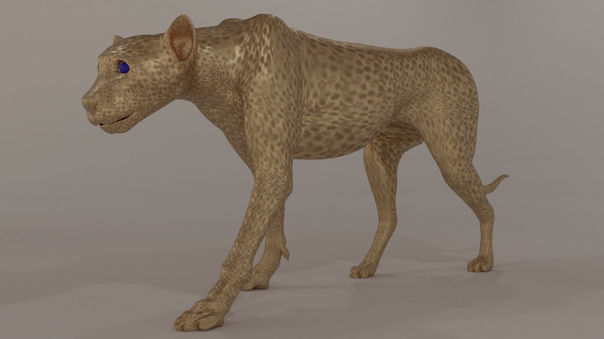 3D sculpting cheetah model - TurboSquid 1228766