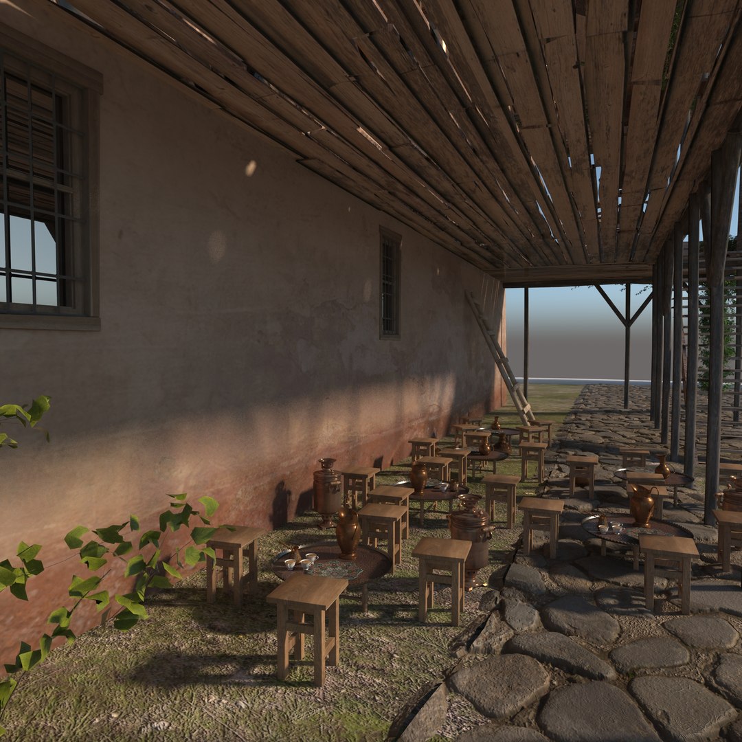 3D medieval inn - TurboSquid 1394902