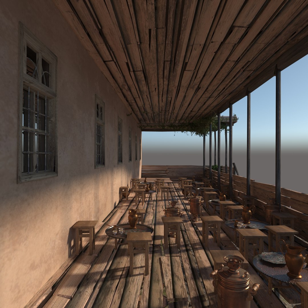 3D medieval inn - TurboSquid 1394902