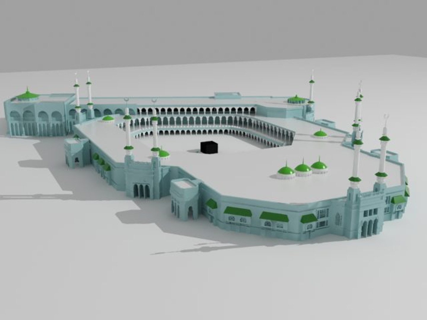 Mosque building 3D - TurboSquid 1453657