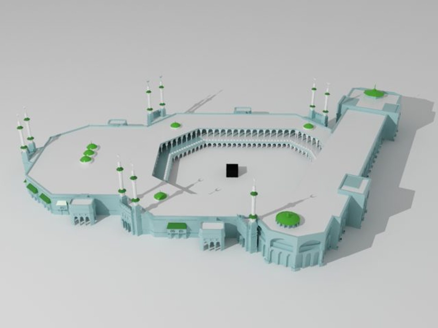 Mosque building 3D - TurboSquid 1453657