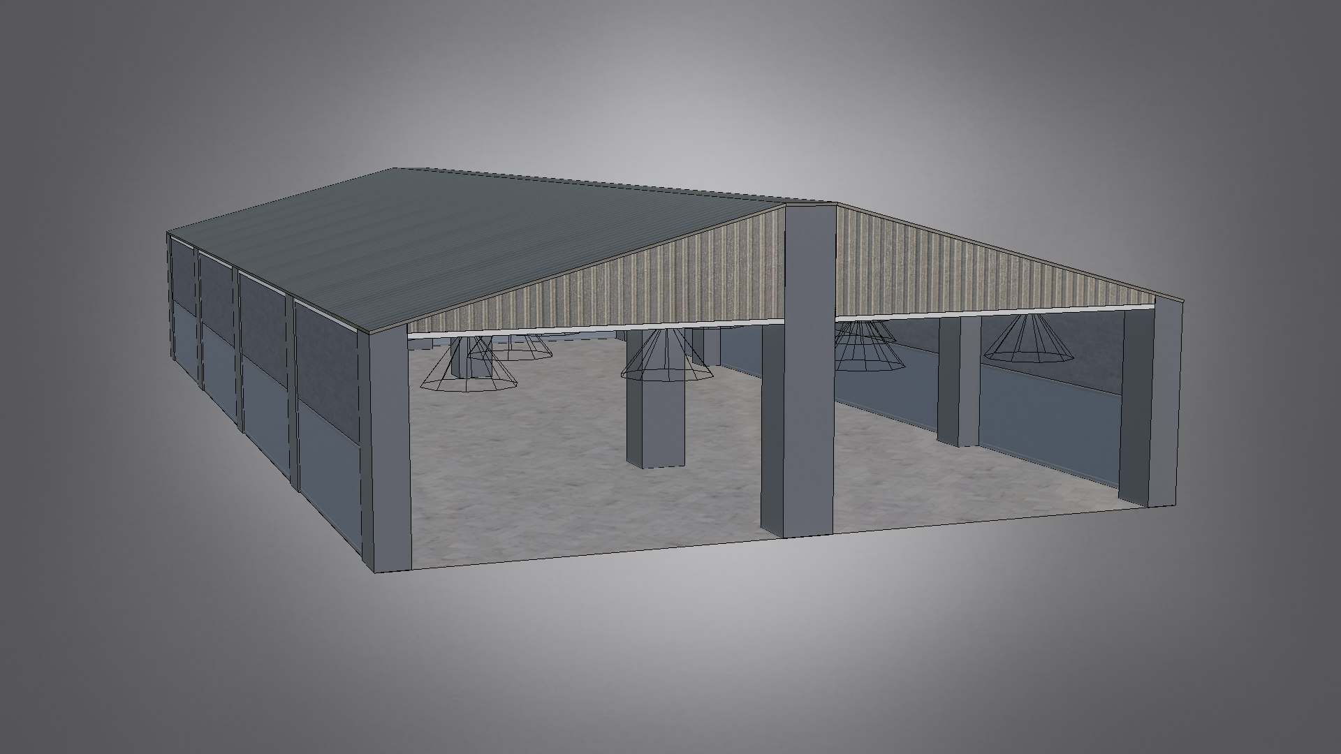 Stable Barn - Stable - Establo 3D Model - TurboSquid 1732456
