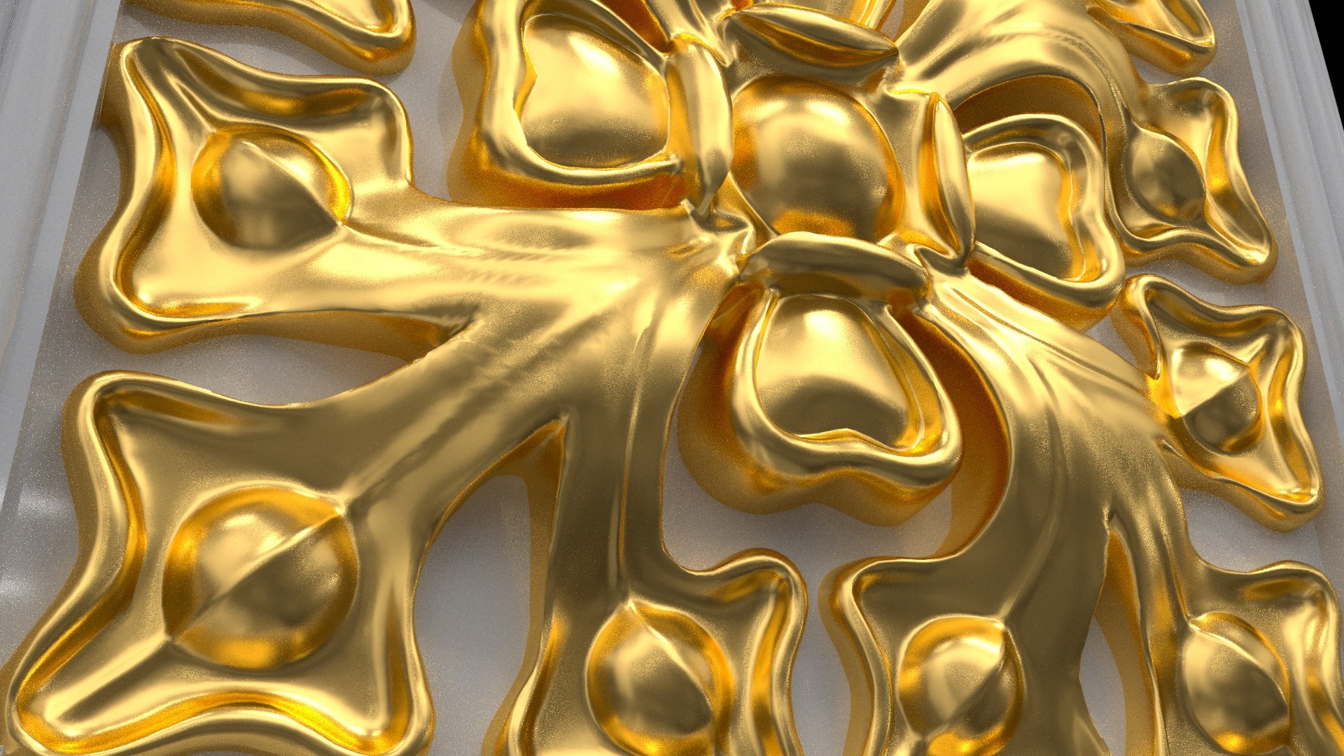 Plaster Decorative Bow DS478 3D Model - TurboSquid 2374598