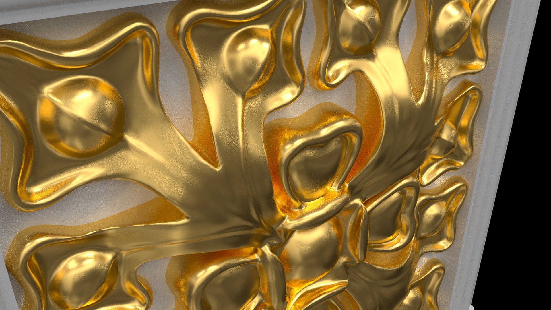 Plaster Decorative Bow DS478 3D Model - TurboSquid 2374598