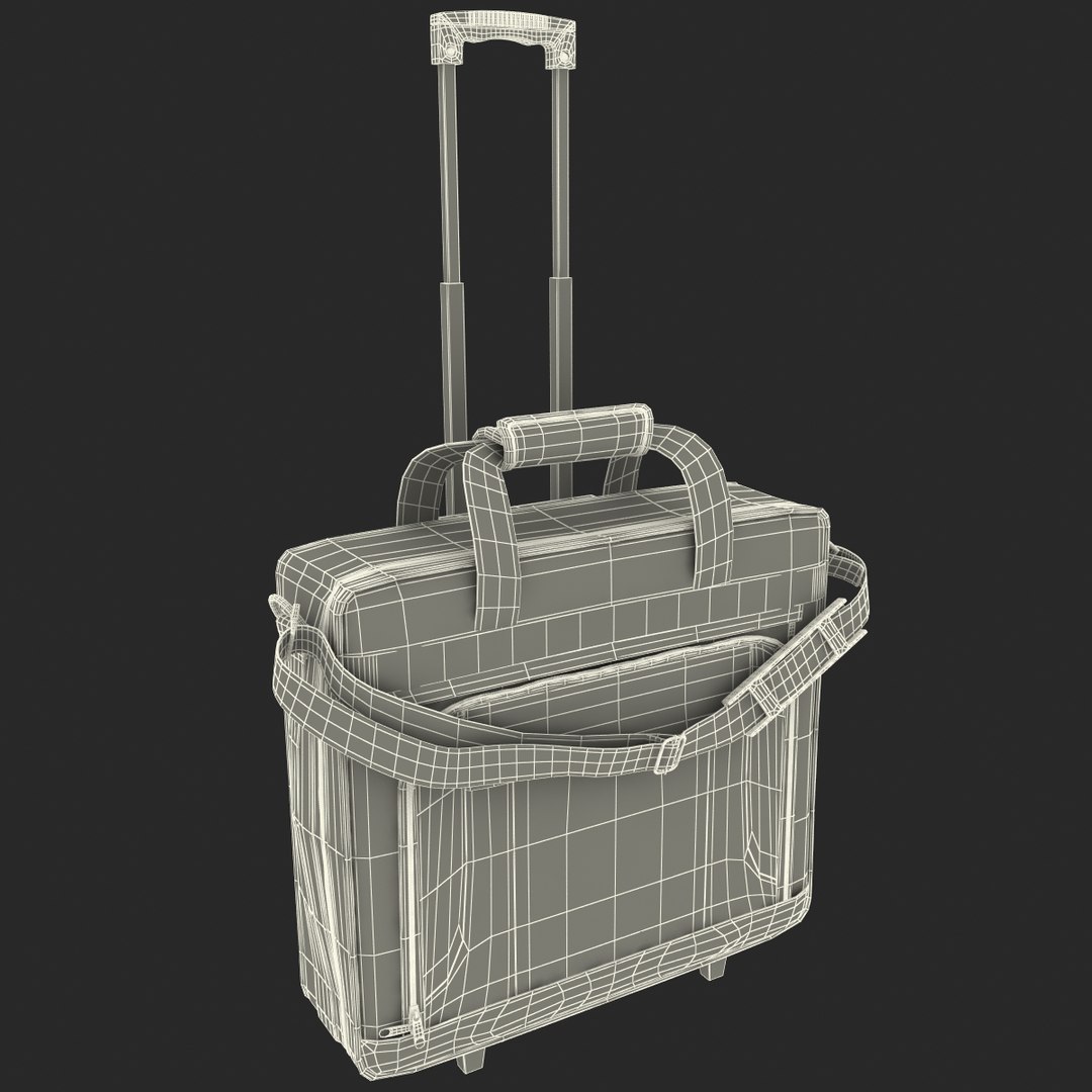 3ds Max Wheeled Travel Bags