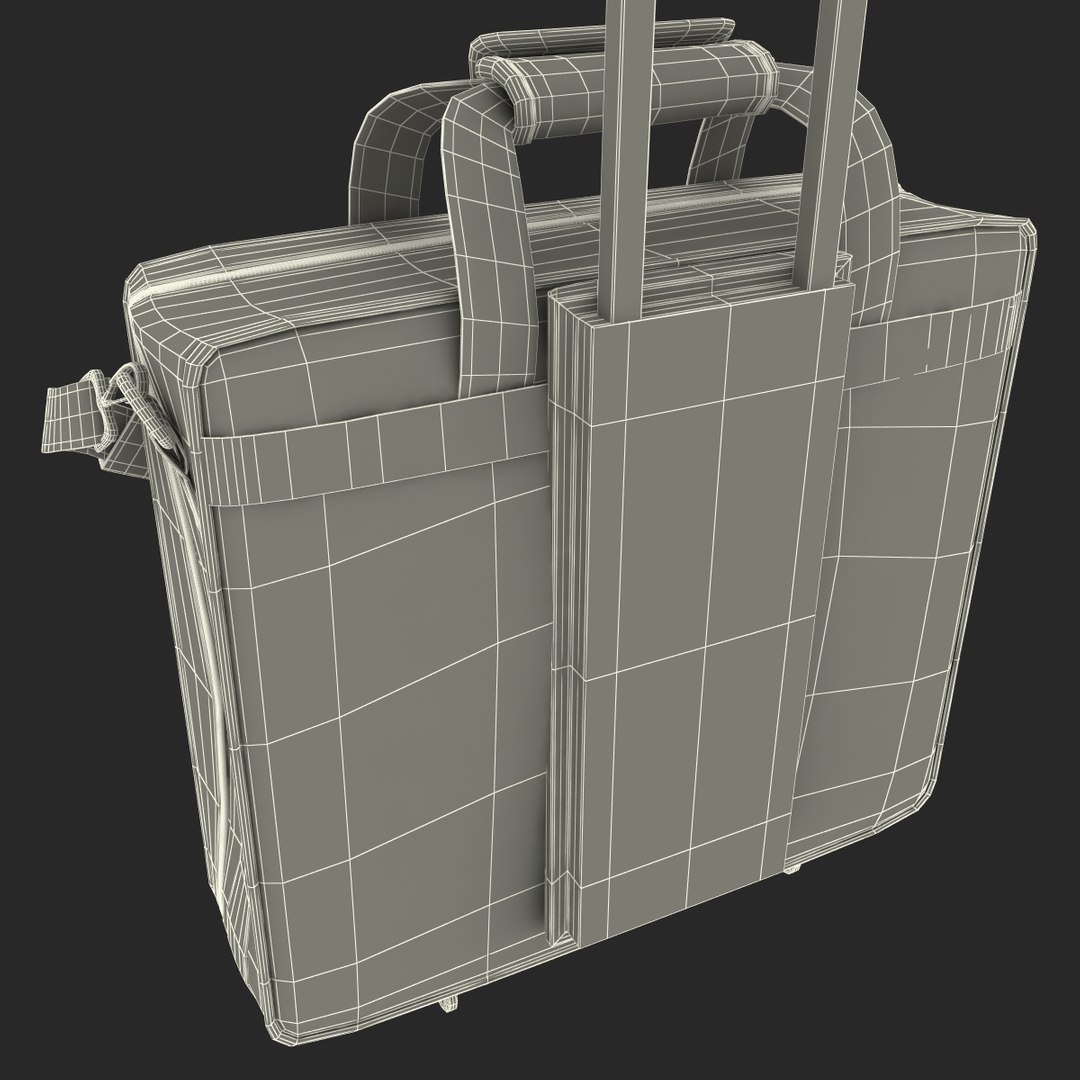 3ds Max Wheeled Travel Bags