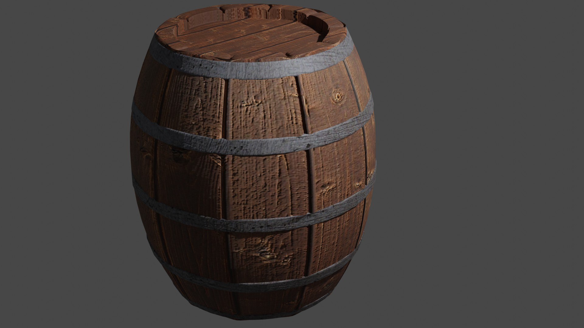 3D Barrel Model - TurboSquid 1952935