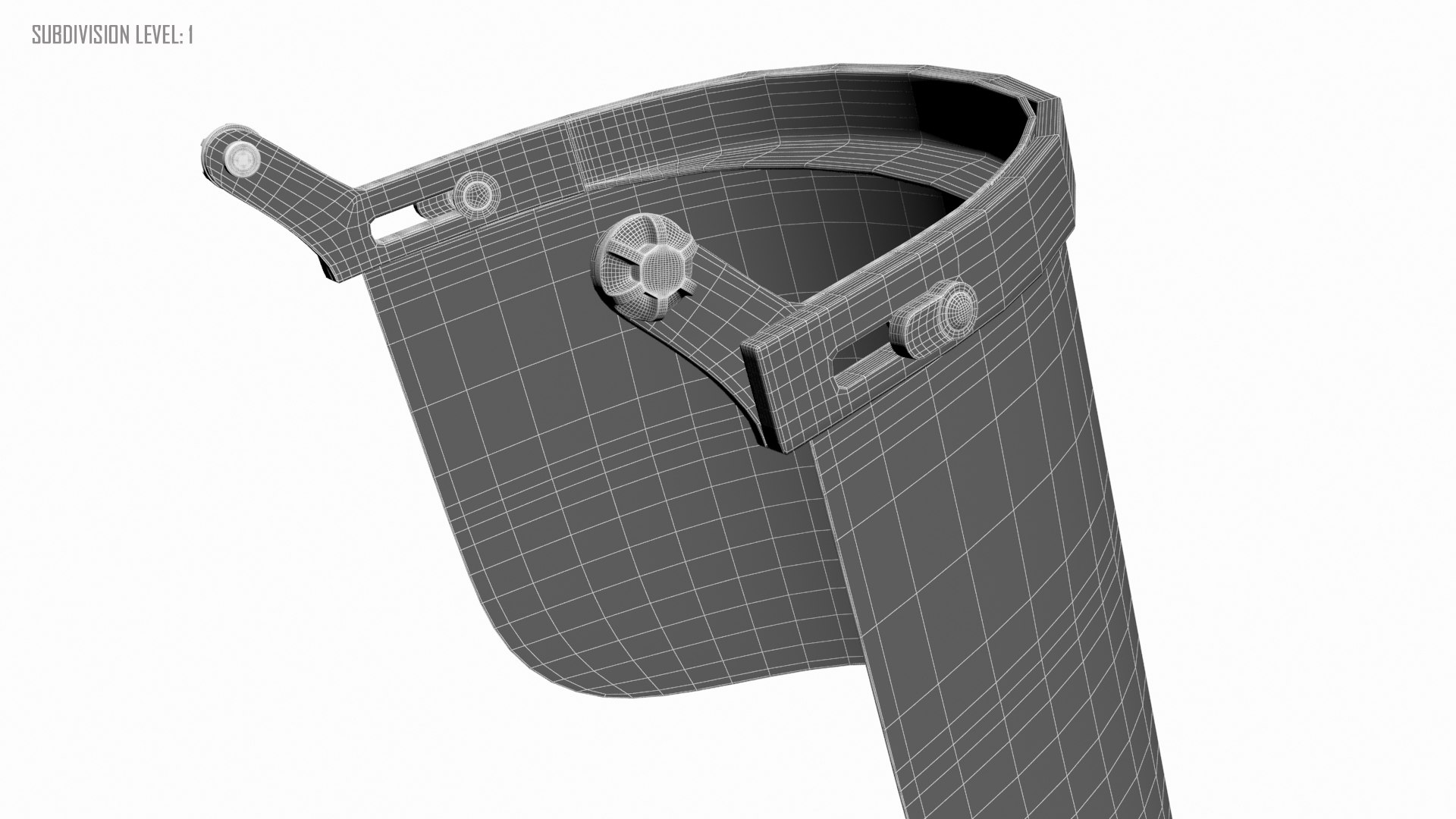 Visor Protection Glass Model - TurboSquid 1527097