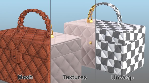 3D Makeup Cases Collection - TurboSquid 1836378
