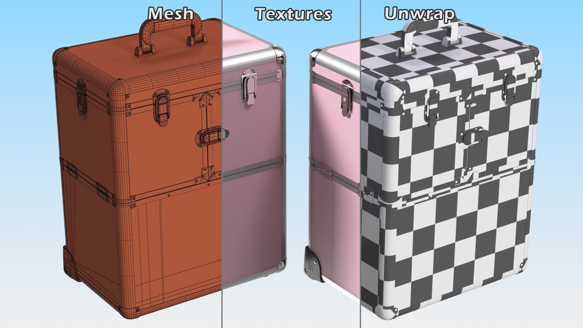 3D Makeup Cases Collection - TurboSquid 1836378