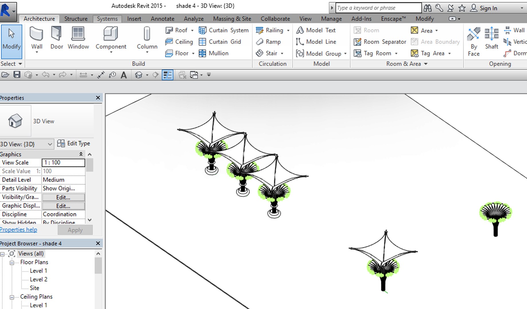 3D Revit Shades - TurboSquid 1444361