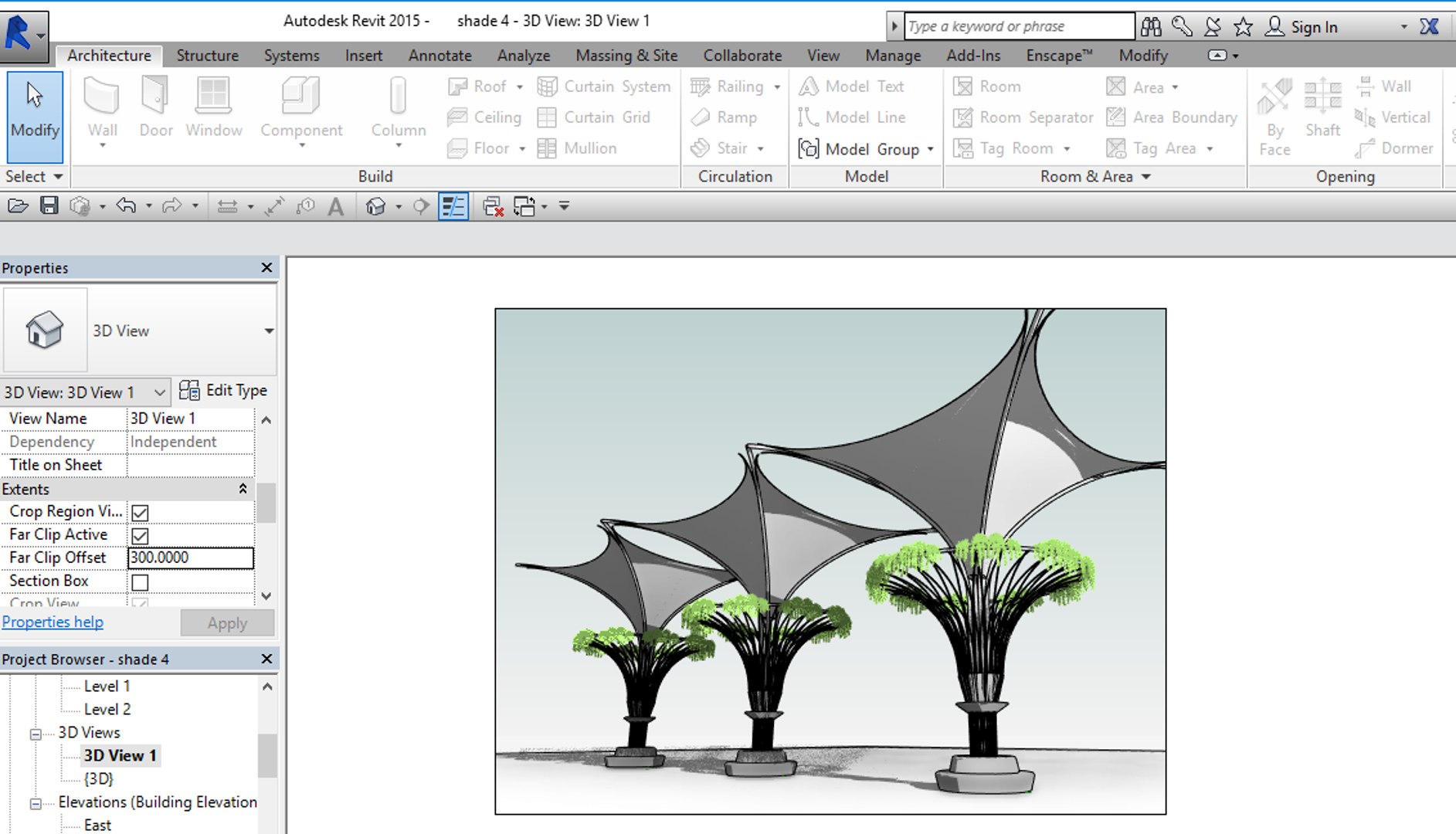 3D Revit Shades - TurboSquid 1444361