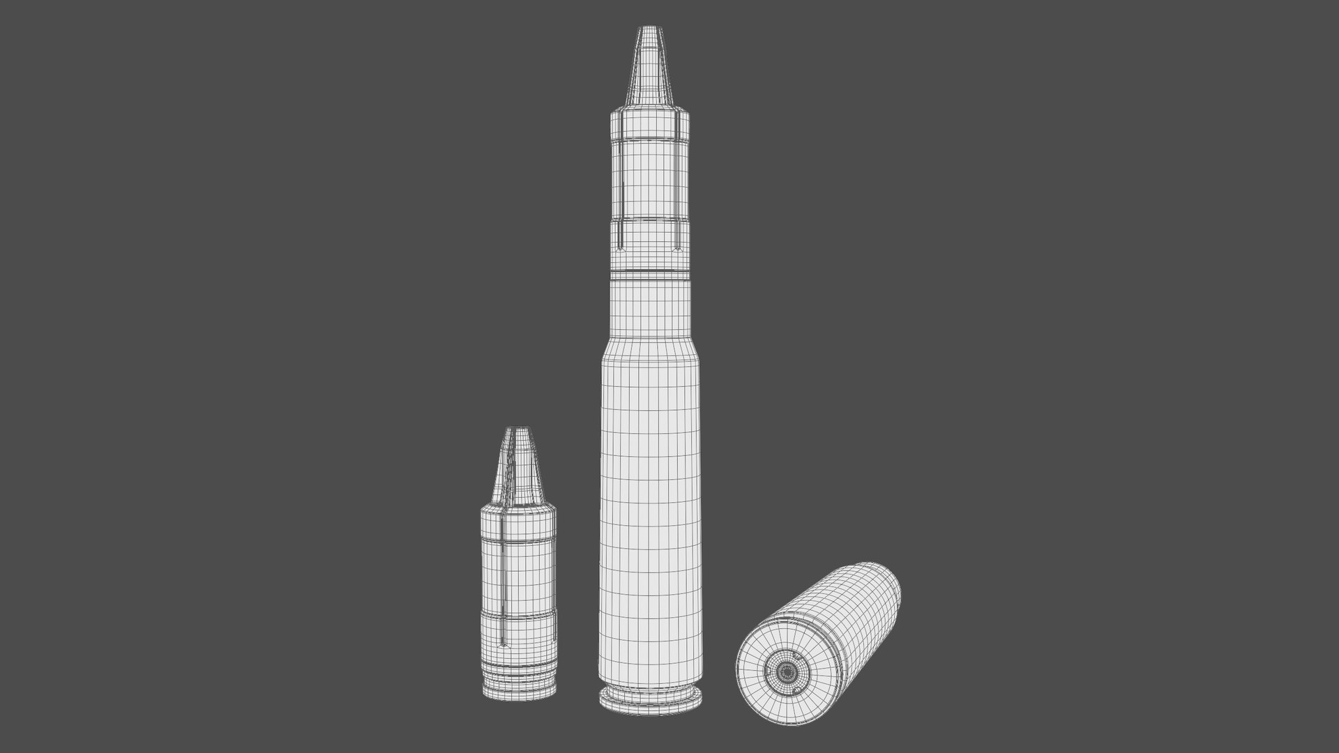 3D 30mm Chinese 30x165 APFSDS Ammunition Realistic - TurboSquid 2270440