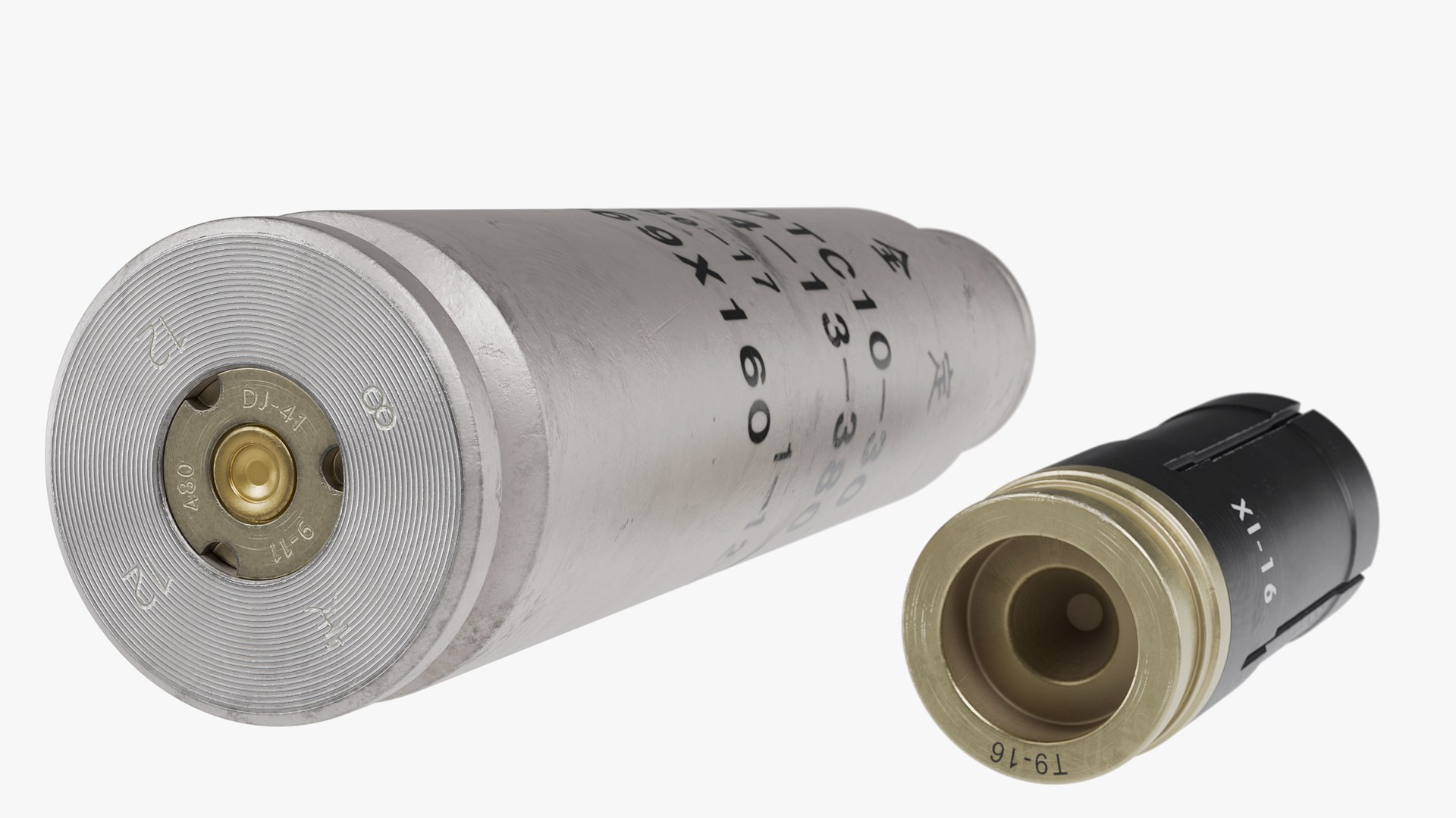 3D 30mm Chinese 30x165 APFSDS Ammunition Realistic - TurboSquid 2270440