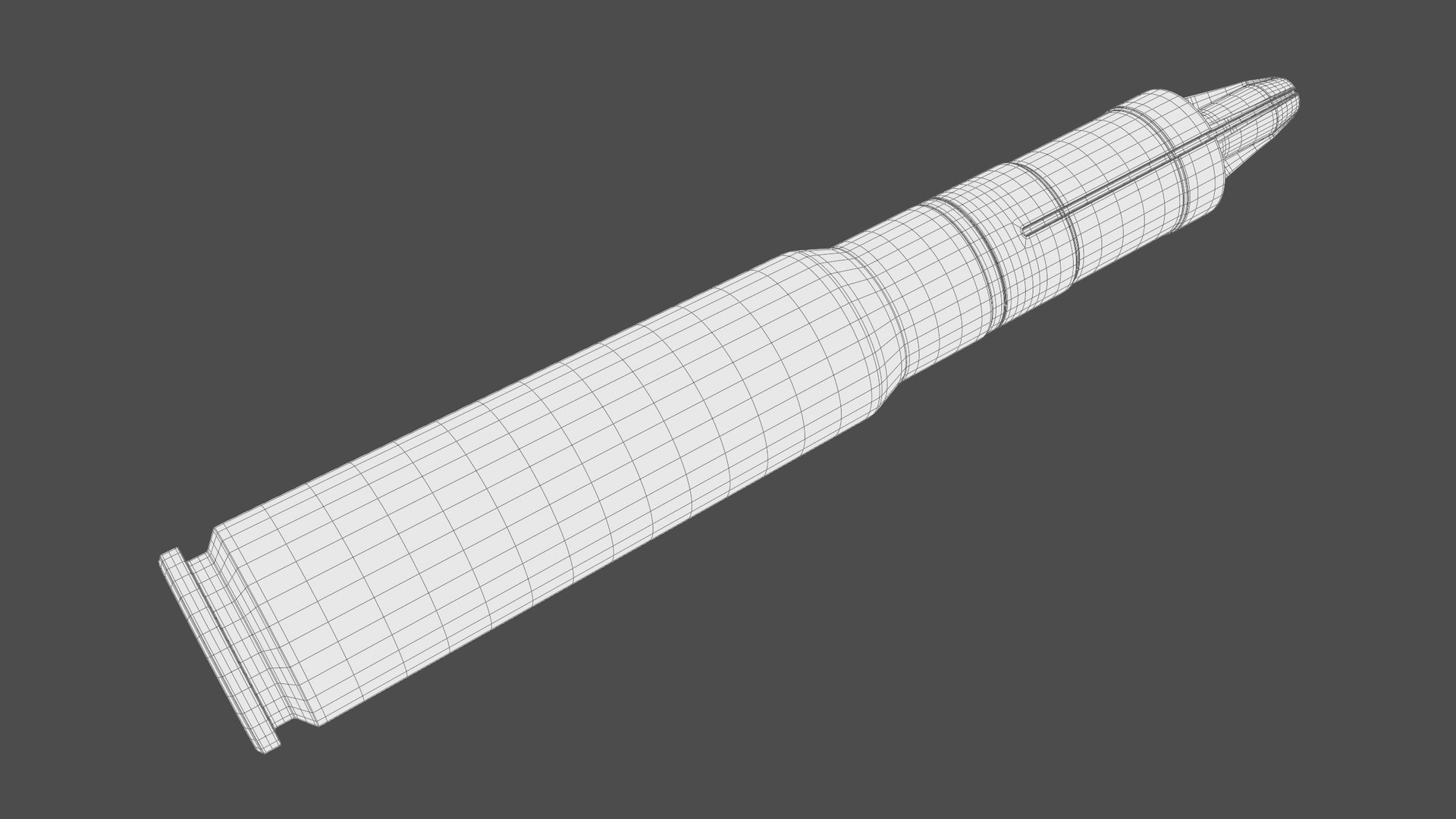 3D 30mm Chinese 30x165 APFSDS Ammunition Realistic - TurboSquid 2270440