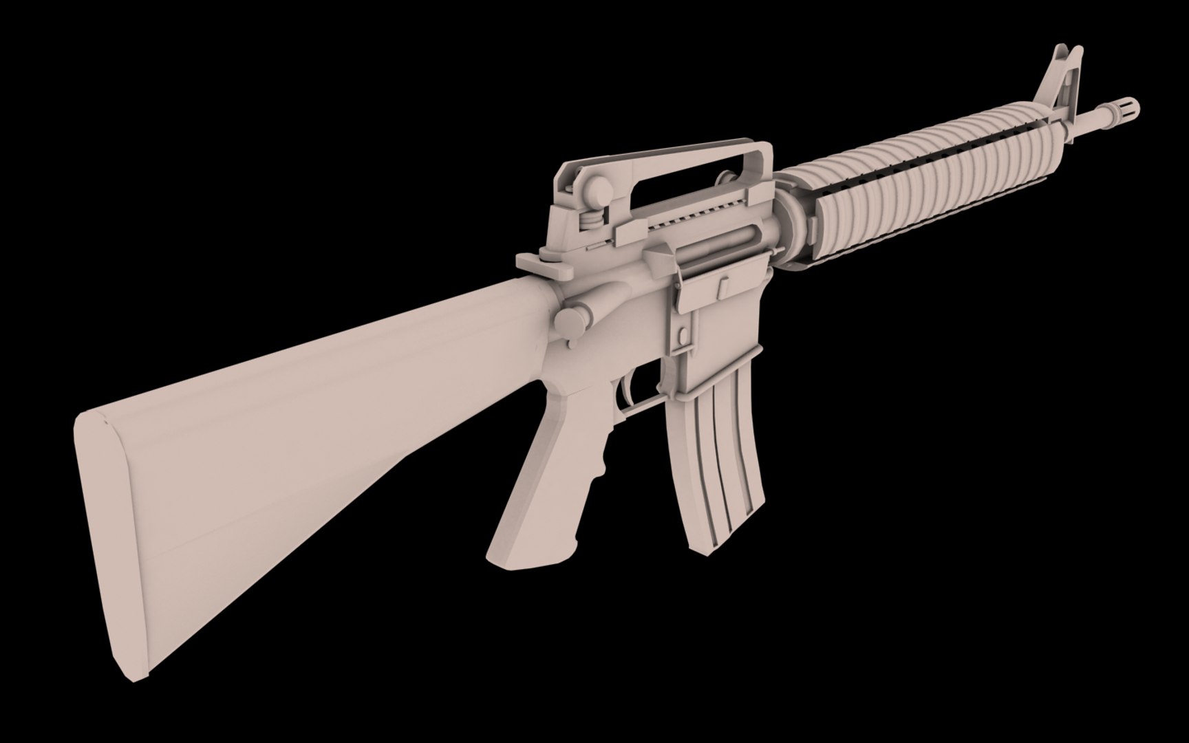 3d M16 M16a4