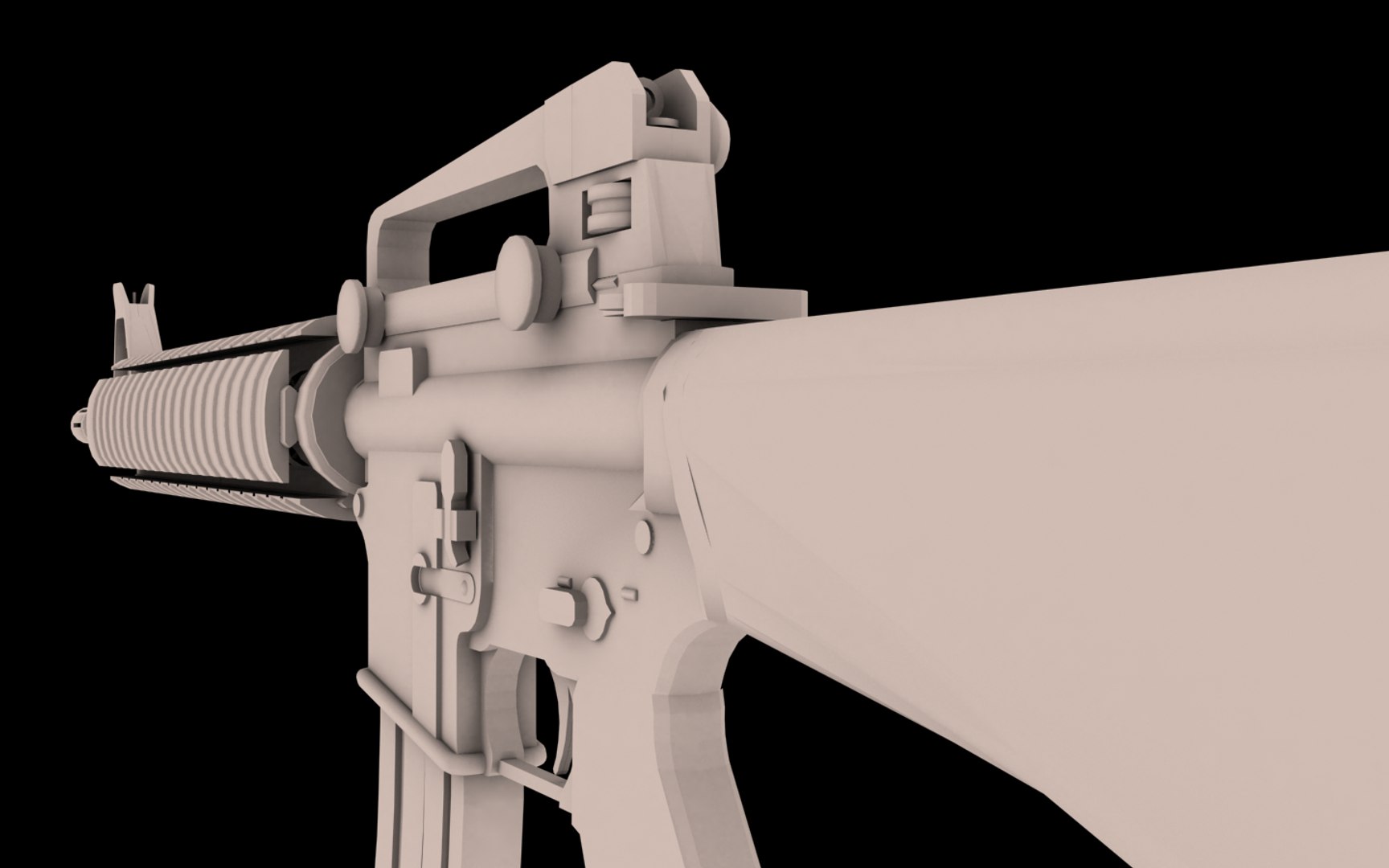3d M16 M16a4