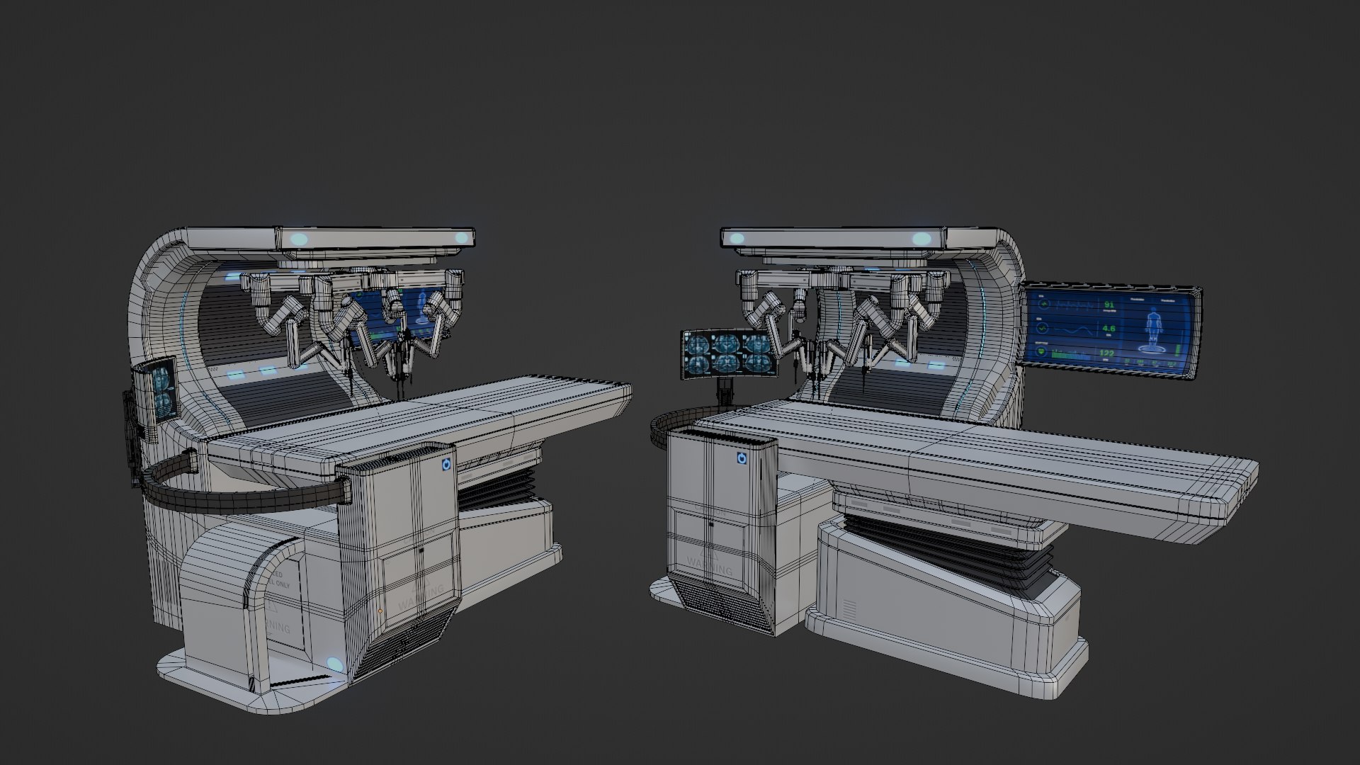 Surgical Robotic System 3D model - TurboSquid 2180971