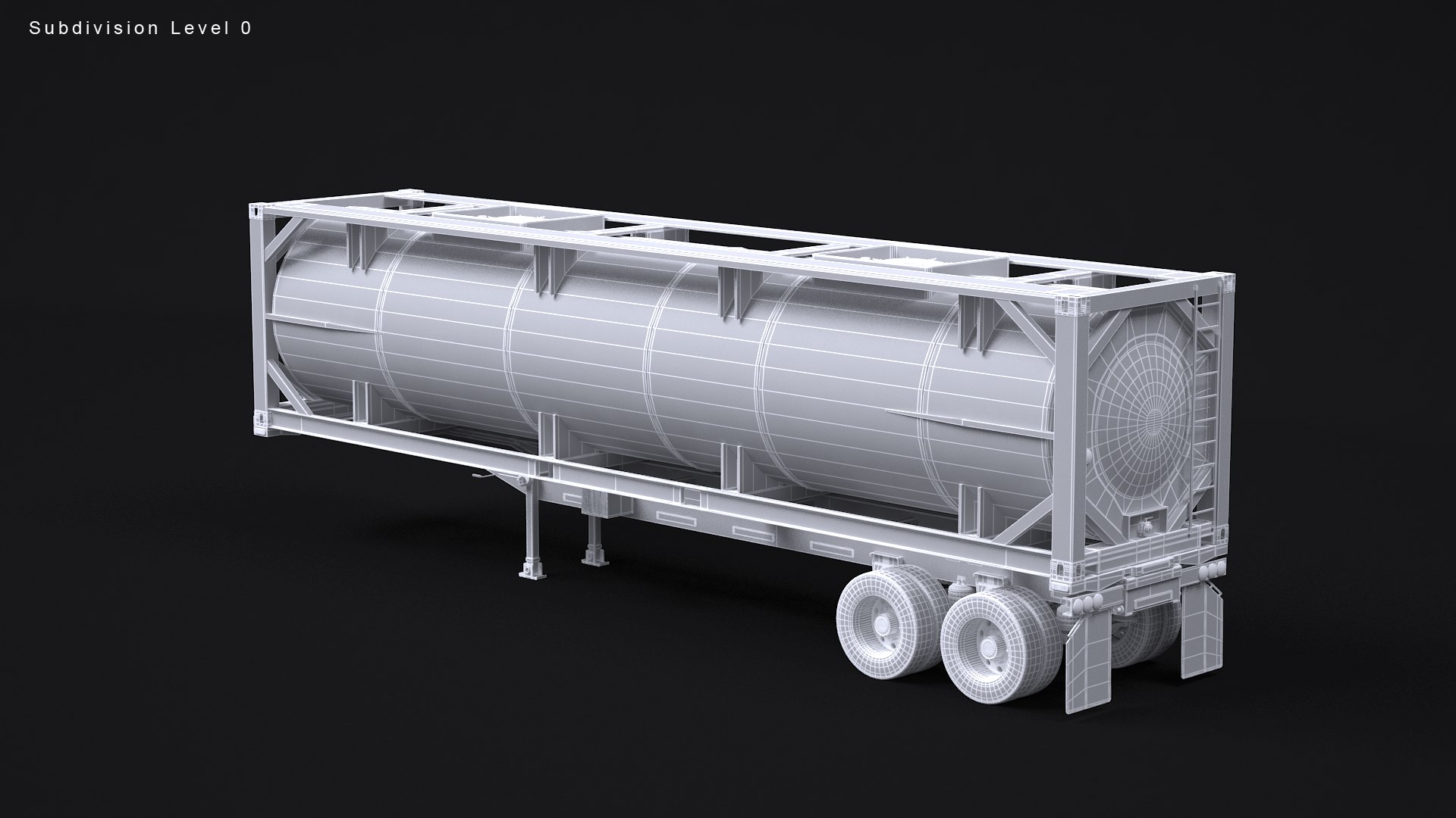 3D Spec Iso Tank Trailer Model - TurboSquid 1551371