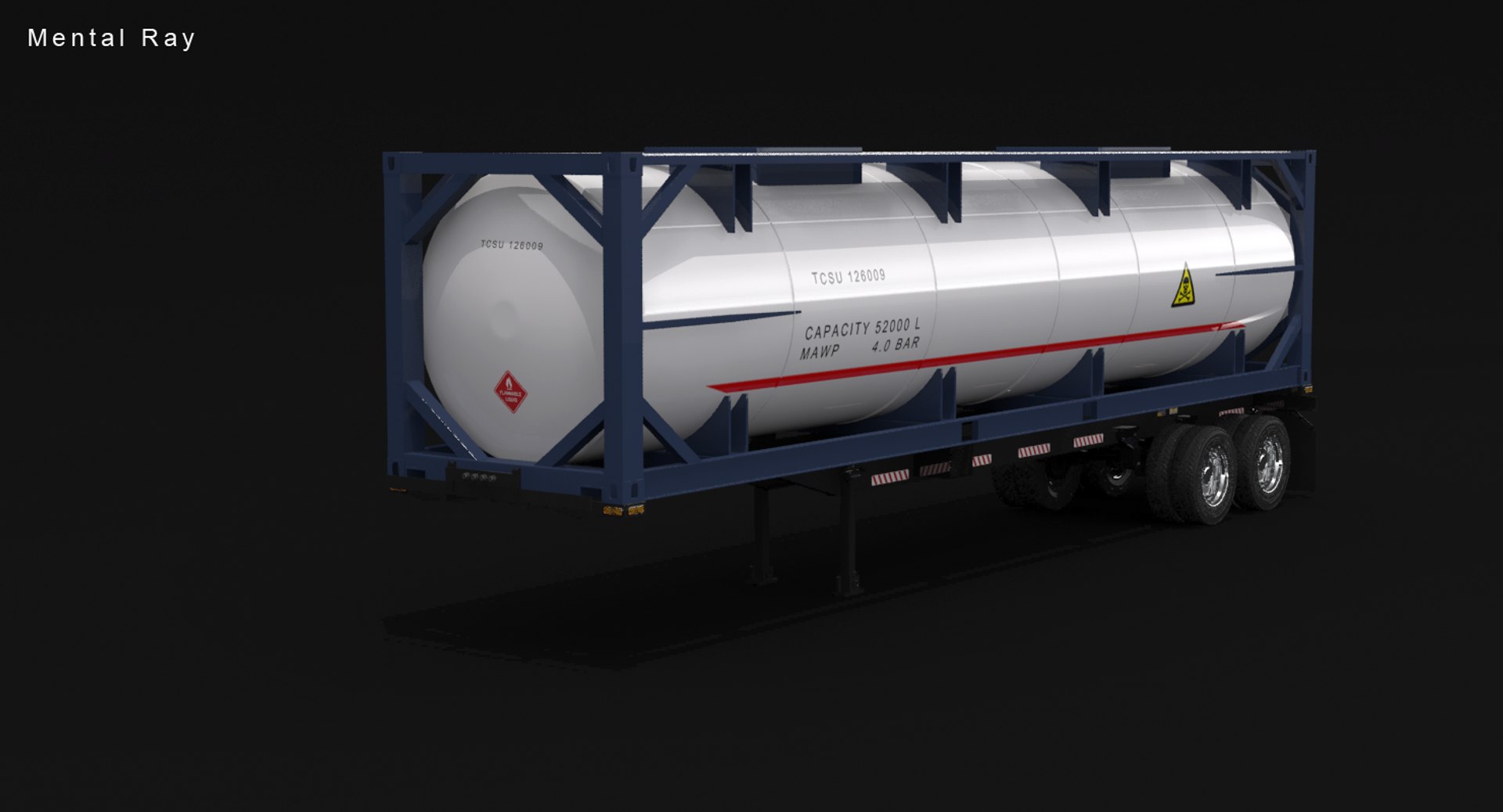 3D Spec Iso Tank Trailer Model - TurboSquid 1551371