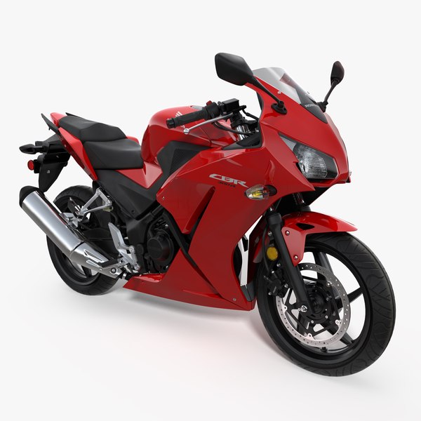 Honda cbr300r 2016 lightweight 3D model - TurboSquid 1222092