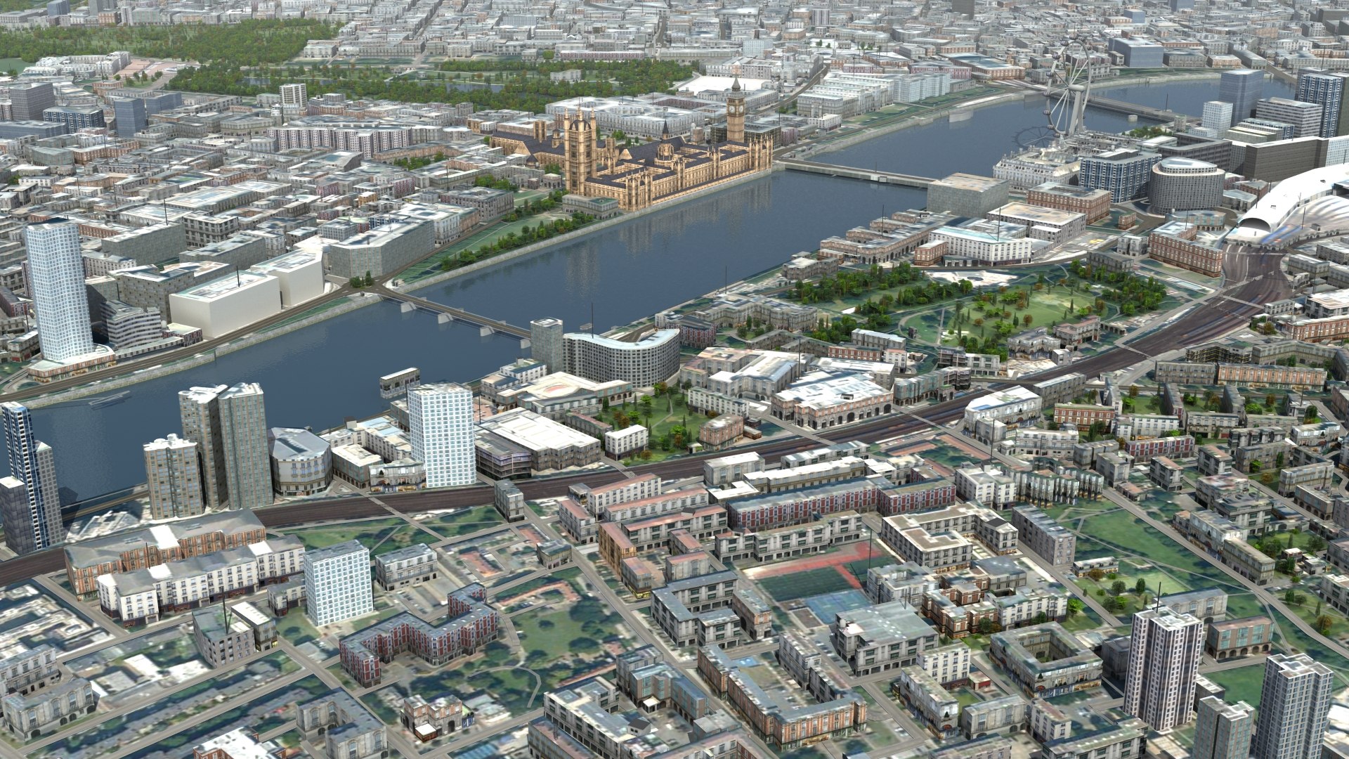 3D Model City Of London - TurboSquid 2089361