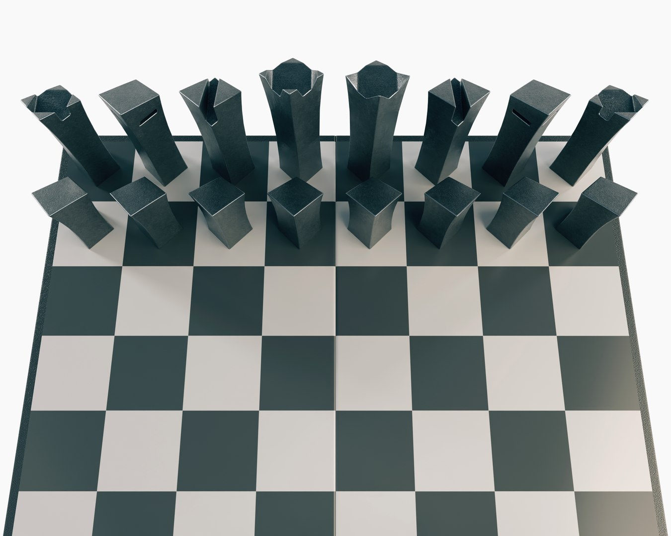 Minimalist Chess Set Concepts 3D Model - TurboSquid 2009030