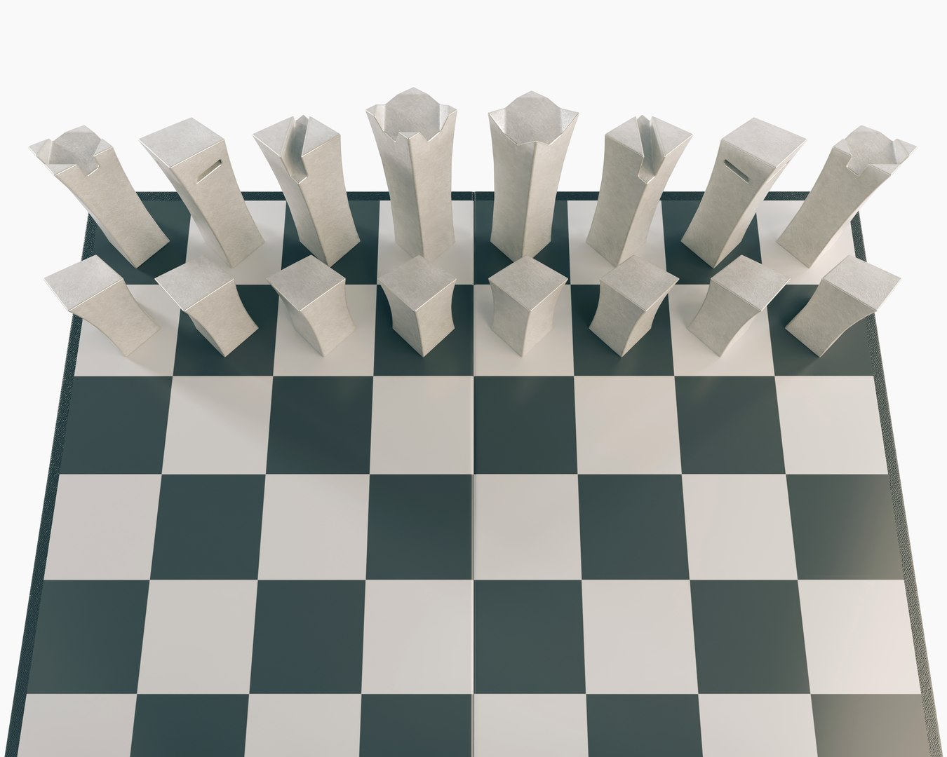 Minimalist Chess Set Concepts 3D Model - TurboSquid 2009030