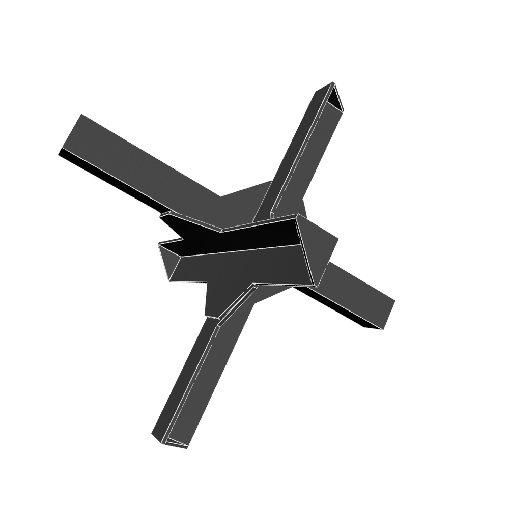 ww2 tank trap 3d model