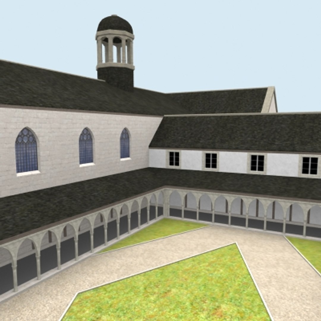 3d Historic Religious Convent