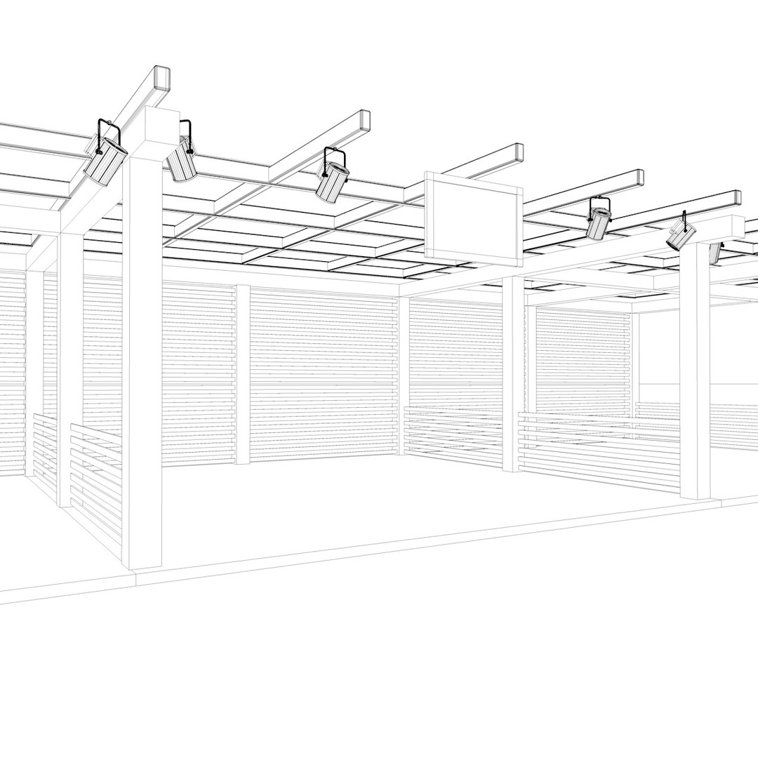 3D Event Booth - TurboSquid 1409147