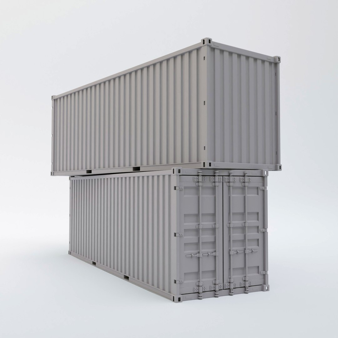 Container 3D Model - TurboSquid 1986363