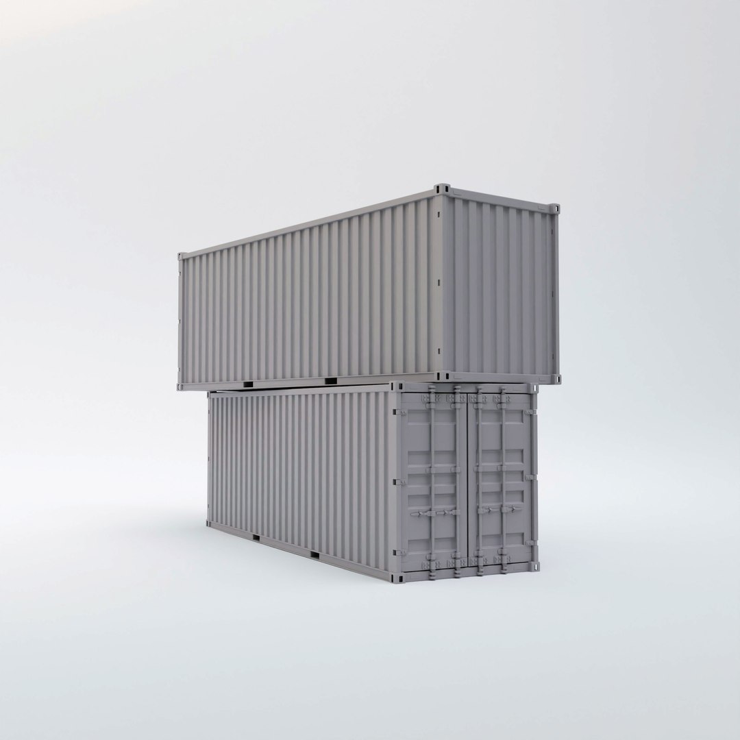 Container 3D Model - TurboSquid 1986363
