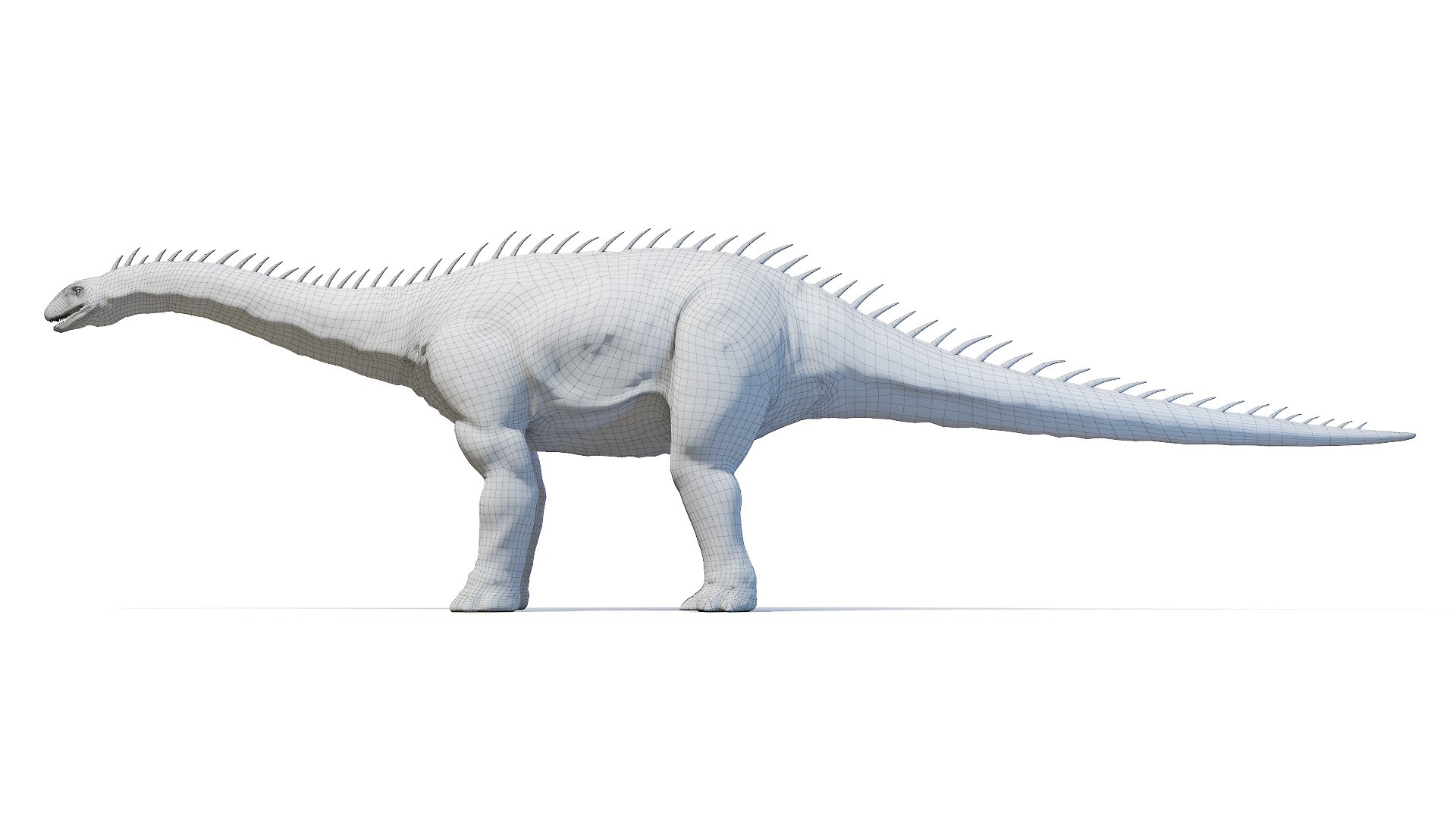 Barapasaurus Animated 3D Model - TurboSquid 1920607
