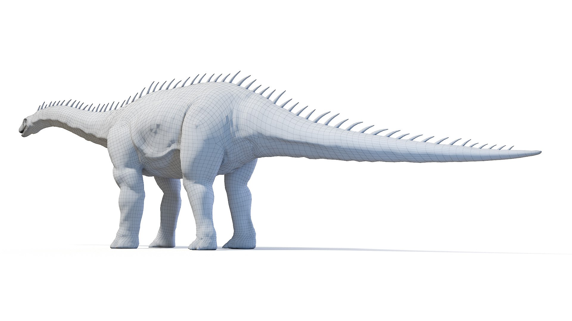 Barapasaurus Animated 3D Model - TurboSquid 1920607