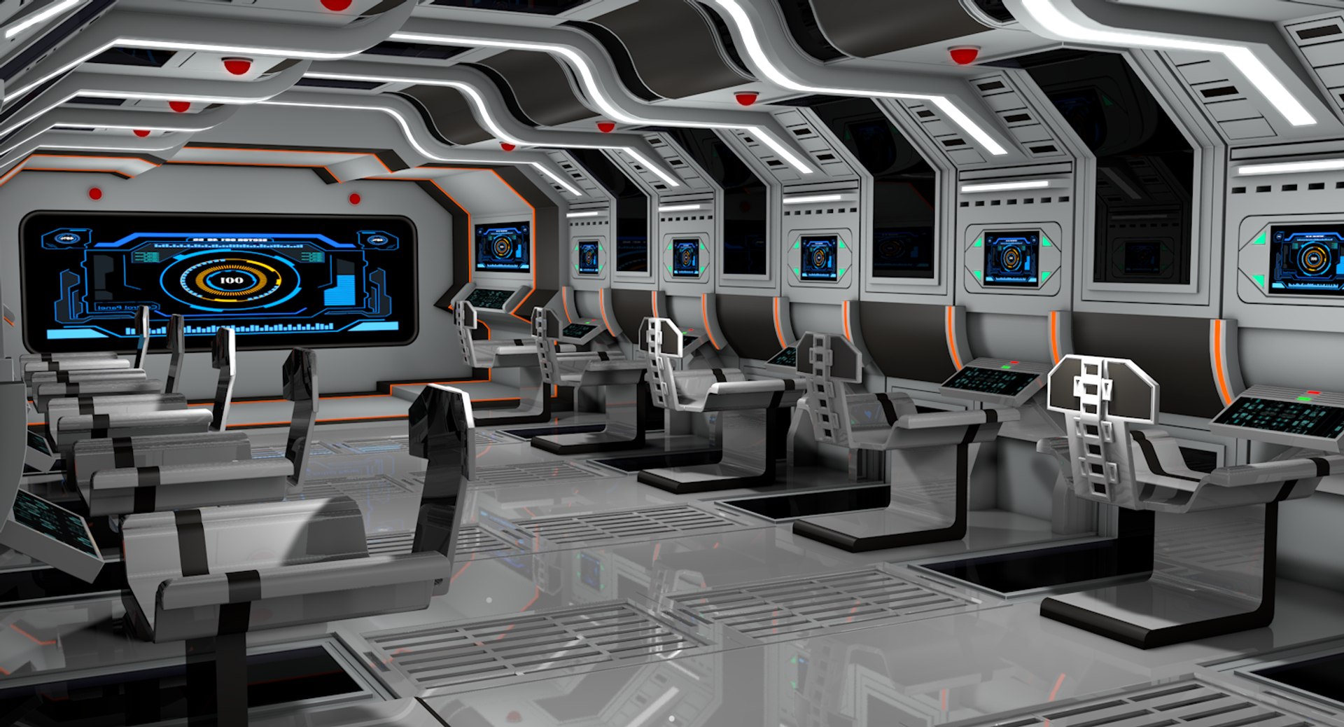 3D Model Spaceship Interior - TurboSquid 1772466