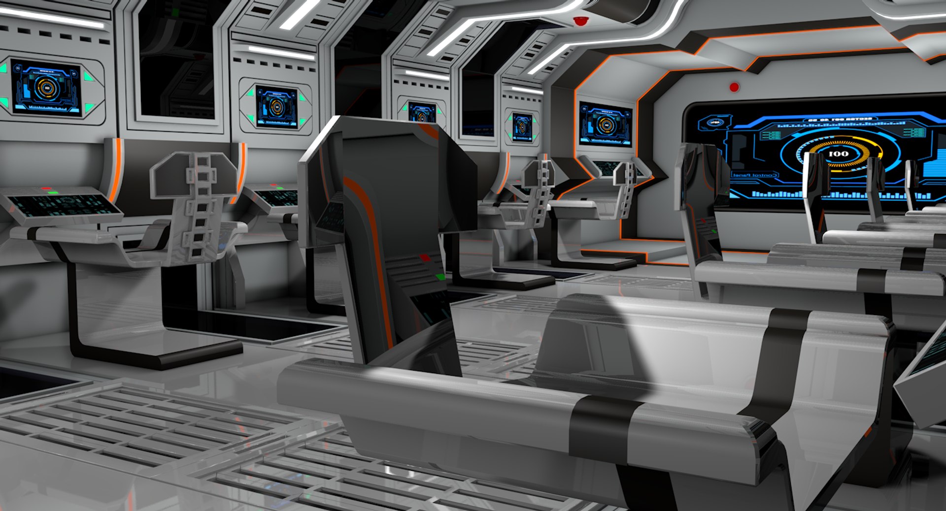 3D Model Spaceship Interior - TurboSquid 1772466