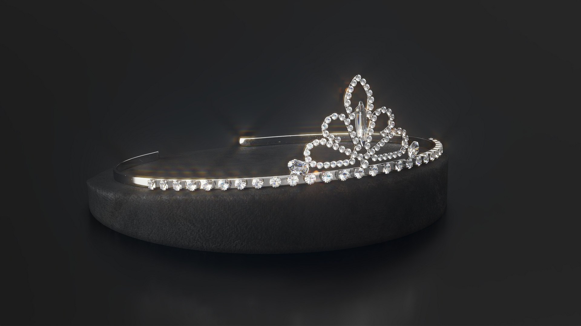 Silver Tiaras Collection 3D - TurboSquid 2377681
