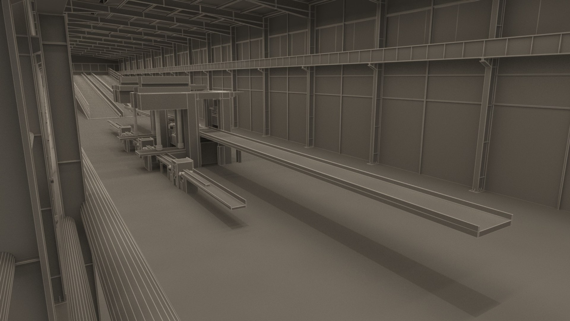 3D Steel Rolling Plant Model - TurboSquid 2145014