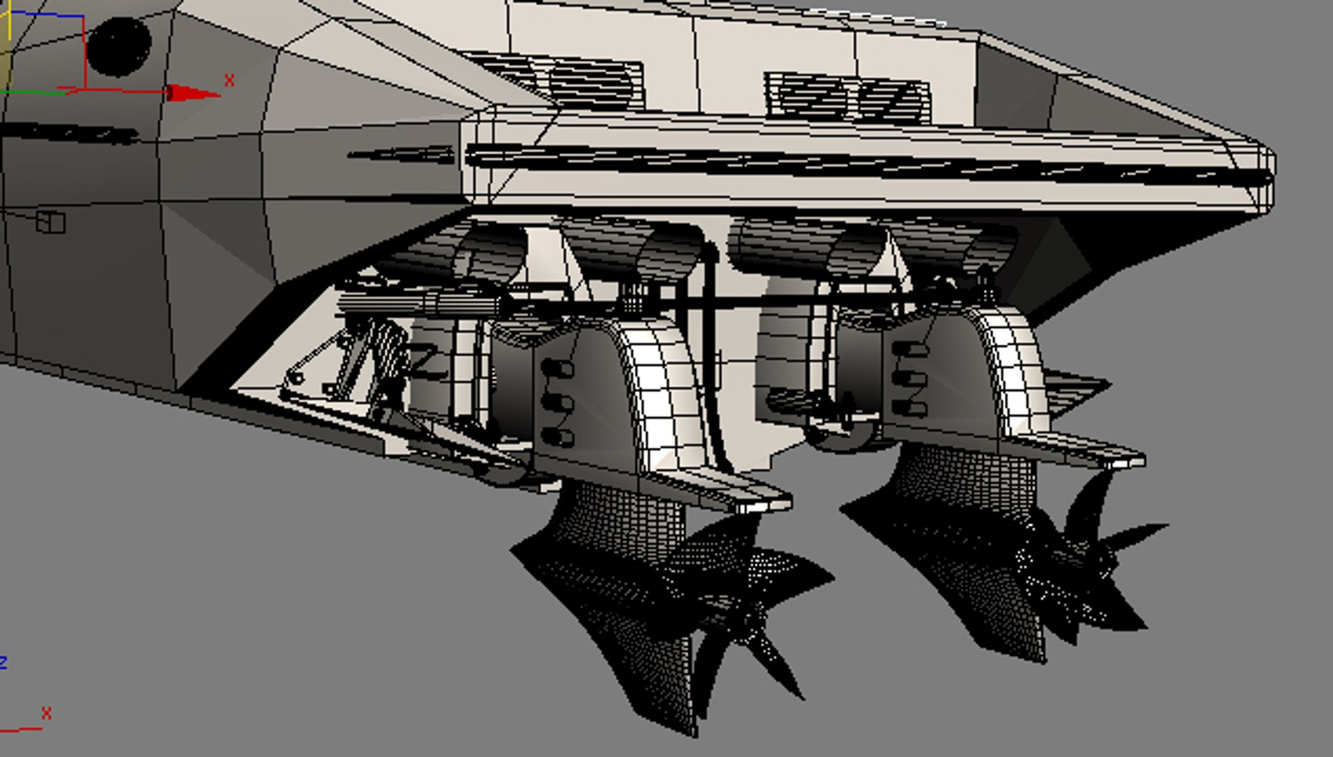 3d Model Fast Boat
