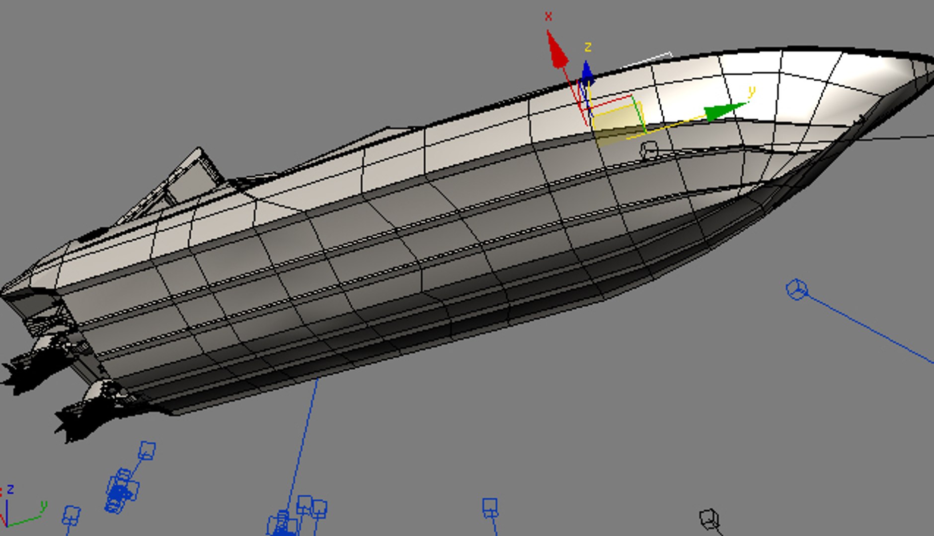3d Model Fast Boat