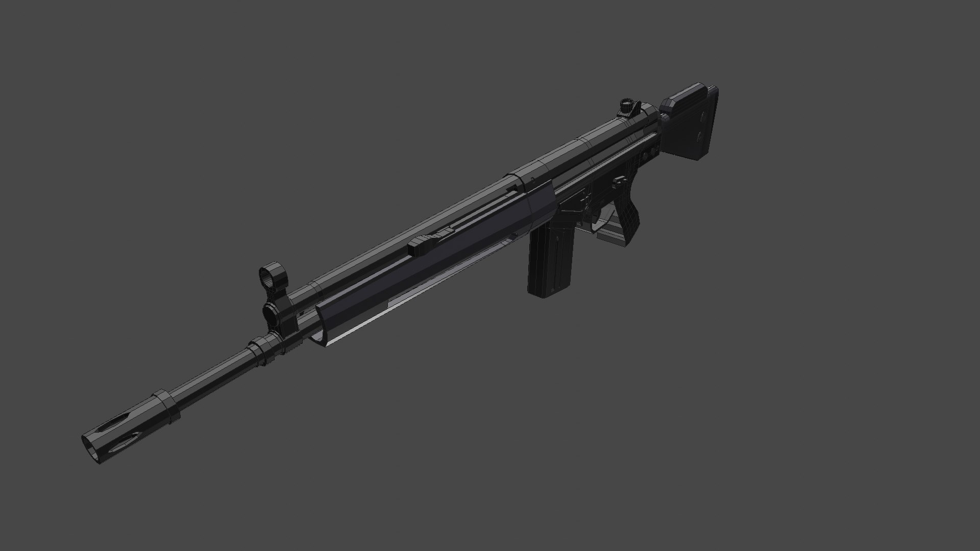 3D Rifle G3 Model - TurboSquid 1750058