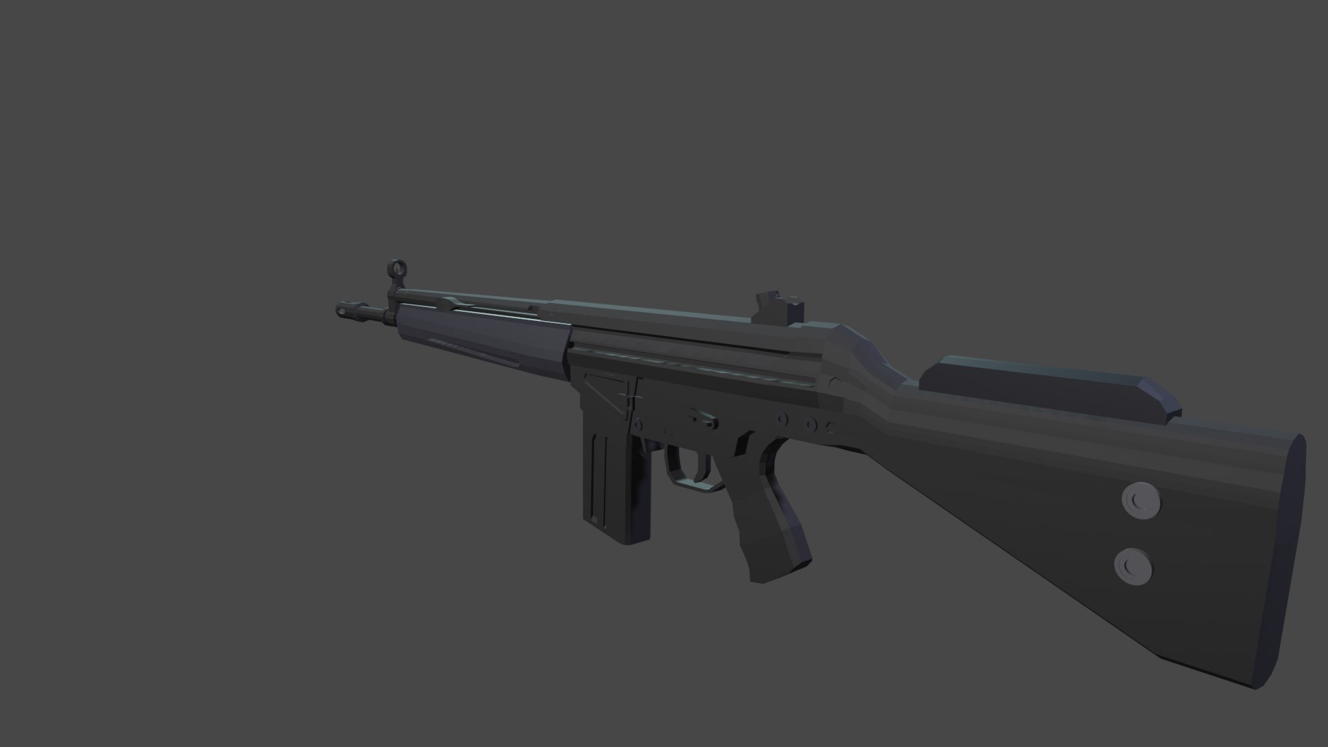 3D Rifle G3 Model - TurboSquid 1750058