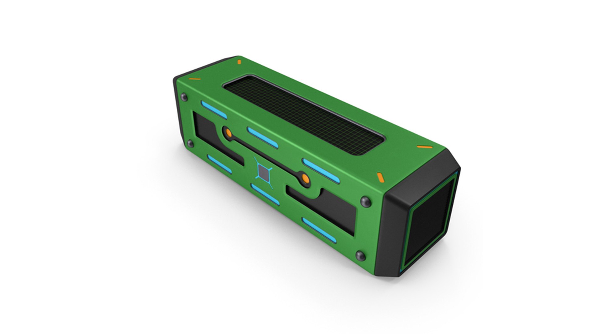 3D Scifi Device Green V1 PBR Model - TurboSquid 2305894