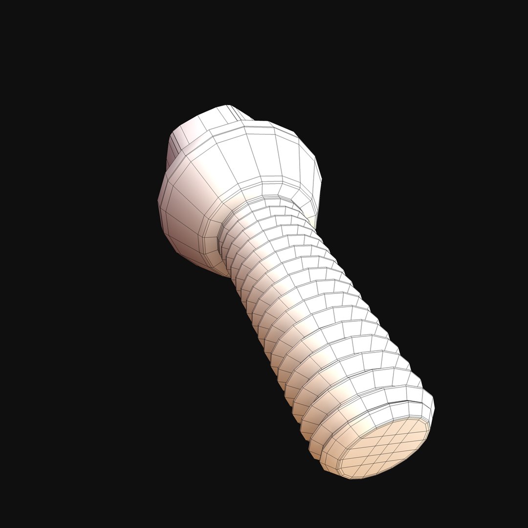 Bolts 3d Model