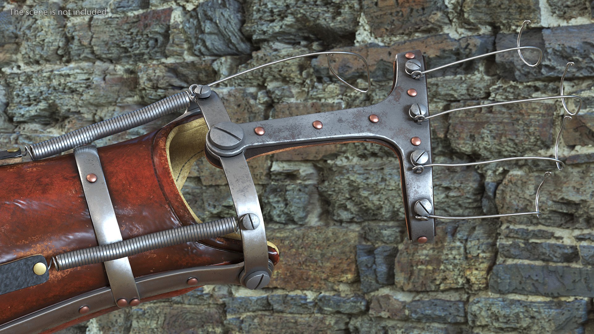 Antique Orthopedic Hand Splint 3D - TurboSquid 2113780