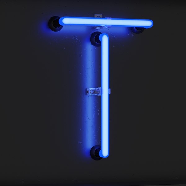 3D model Neon T - TurboSquid 1914529