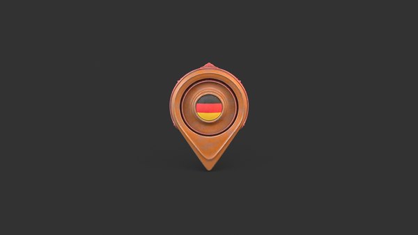 modelo 3d Germany Flag Icon - TurboSquid 2063124