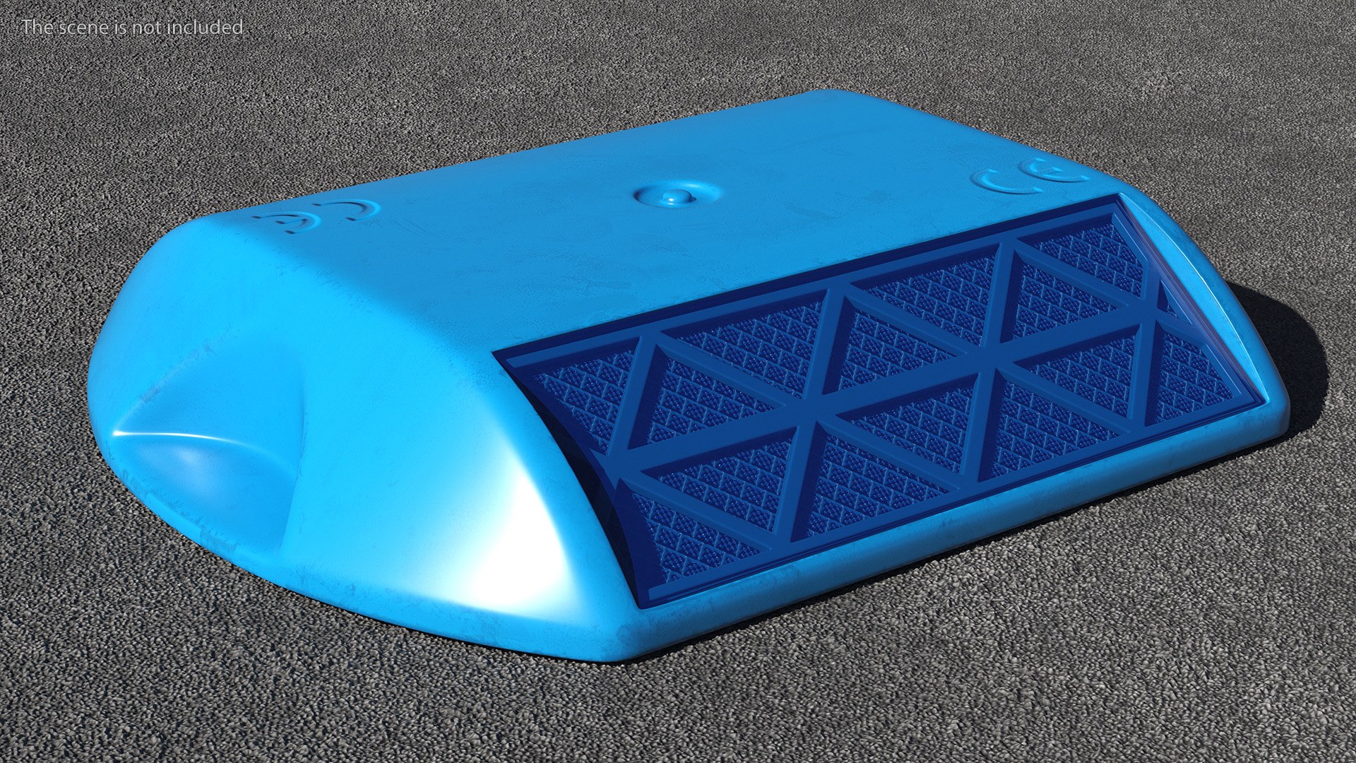 Reflective Road Pavement Marker Blue 3D Model - TurboSquid 2076169