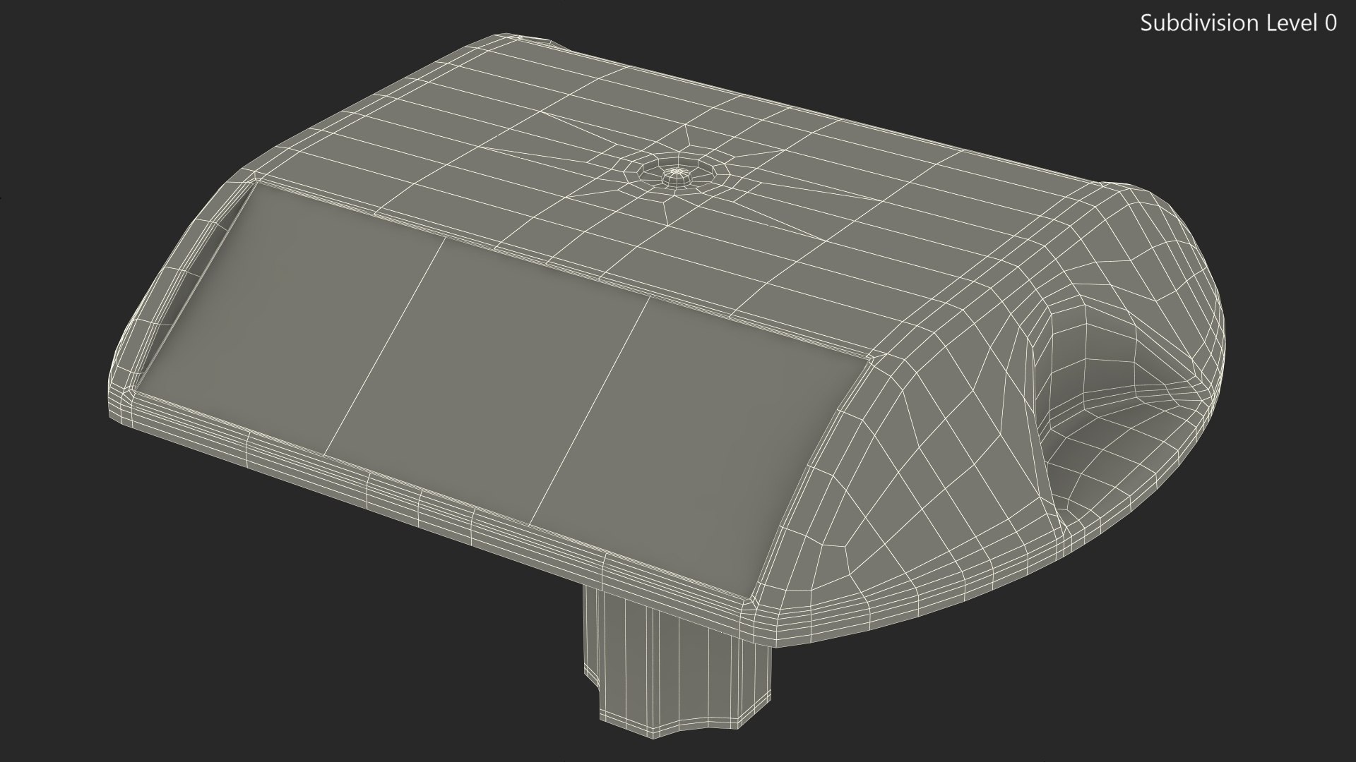 Reflective Road Pavement Marker Blue 3D Model - TurboSquid 2076169